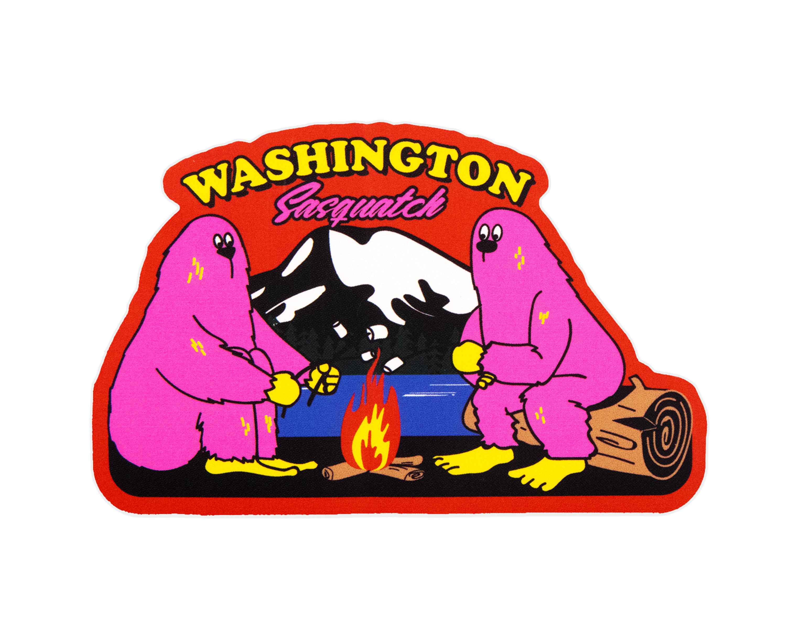 PNW Big Foot Campers Sticker – Chalo & Co.